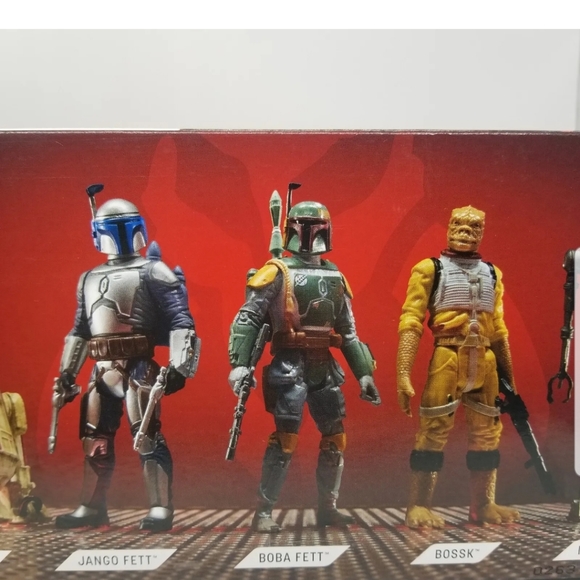Disney | Toys | Star Wars Bounty Hunters 5 Pack Hasbro 375 Hasbro Boba ...